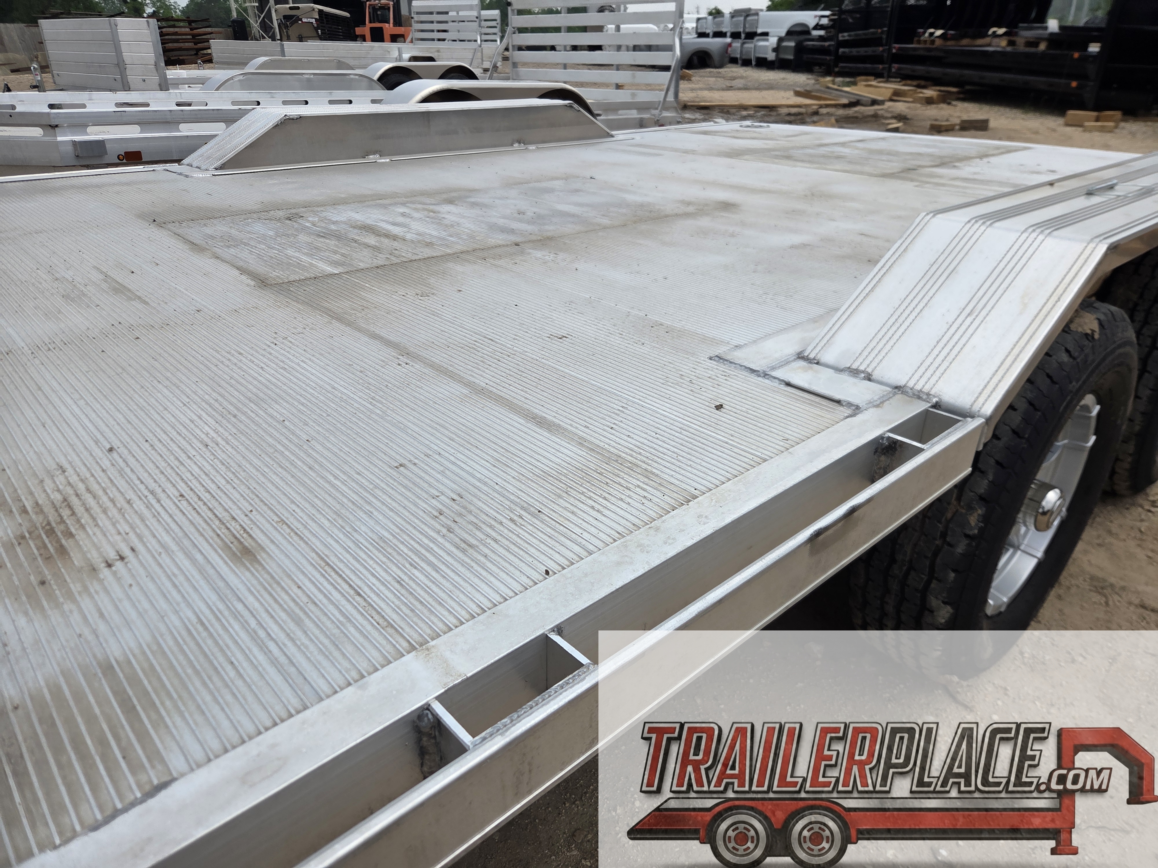 2027-Aluma-WB16-TA-EL-DOF-R-RR-RTD-14407 | Wharton, TX | Trailer Dealership
